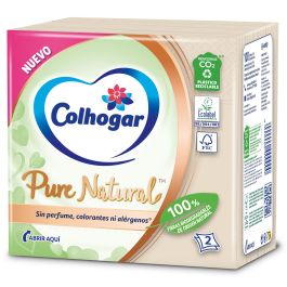 Colhogar Servilletas Pure Natural Servilletas de doble capa ...
