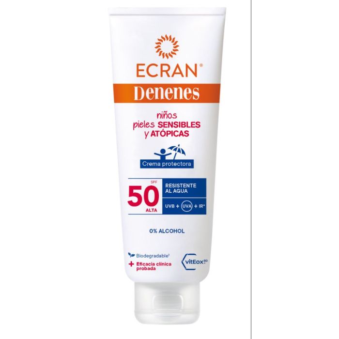 Ecran Denenes Crema protectora cara y cuerpo 0% alcohol fp50 piel ...